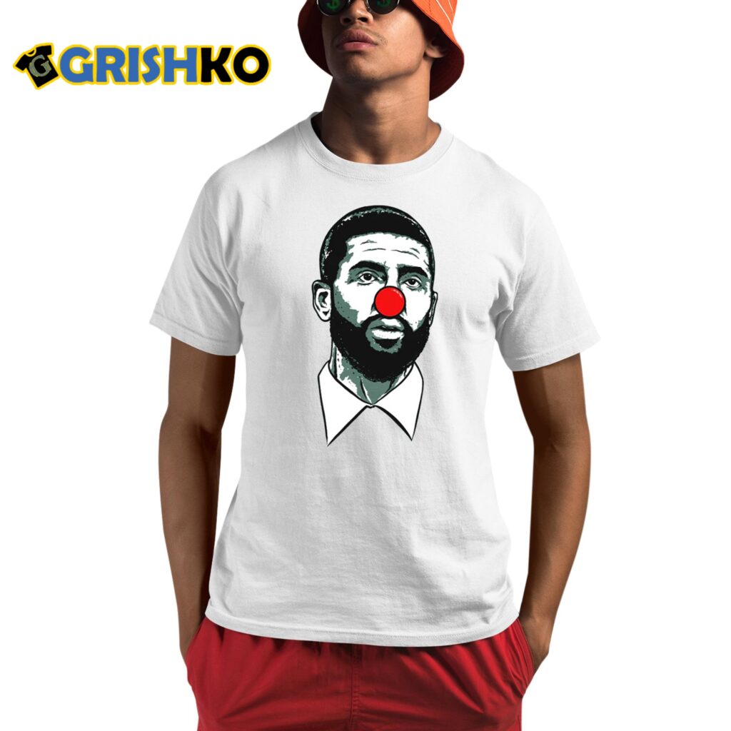 Dave Portnoy Kyrie Clown Shirt - Dave Portnoy taunts Kyrie Irving with ...