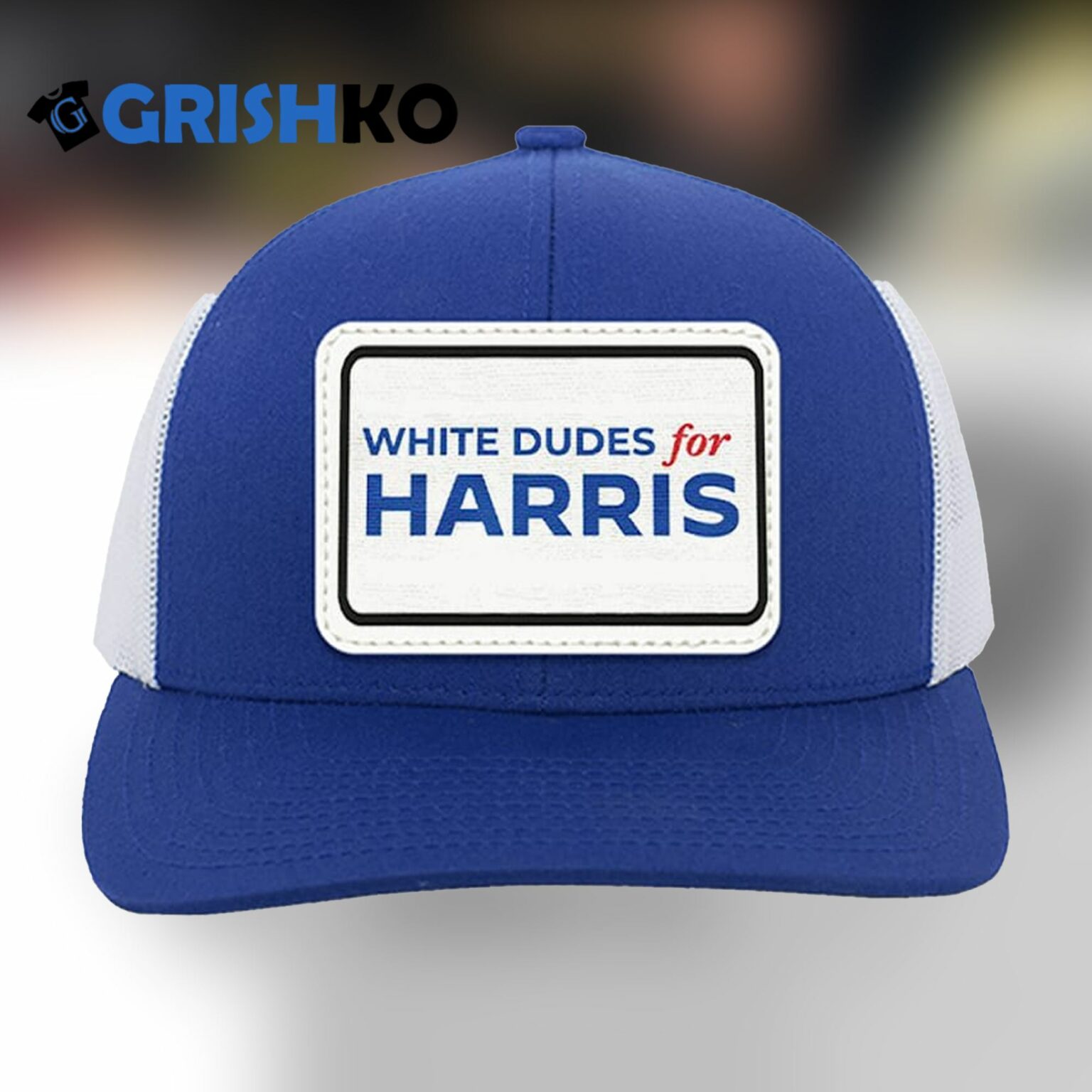 White Dudes For Harris Hat - Grishko.com