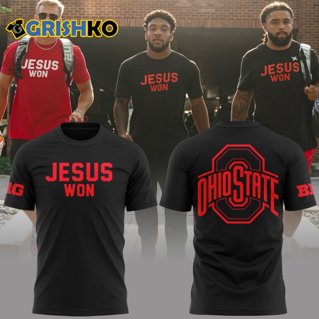 Ohio State Football Jesus Won 2024 Shirt - Grishko.com