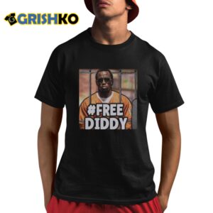 Free Diddy Mugshot Shirt - Grishko