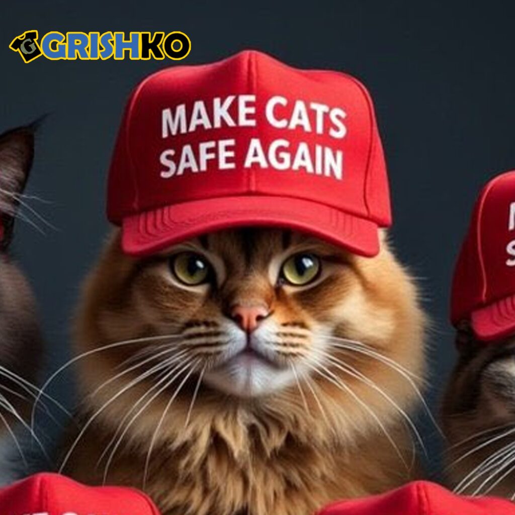 Trump Make Cat Safe Again Hat - Grishko.com