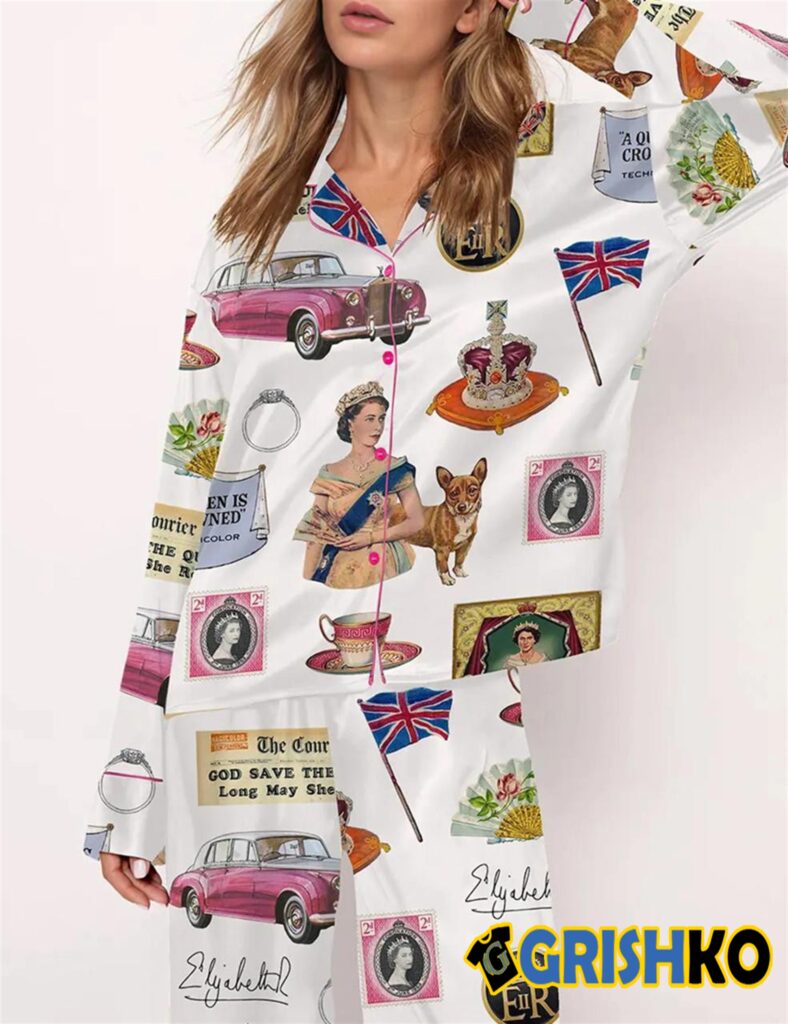 Queen Elizabeth II Vintage Pajama Set - Grishko