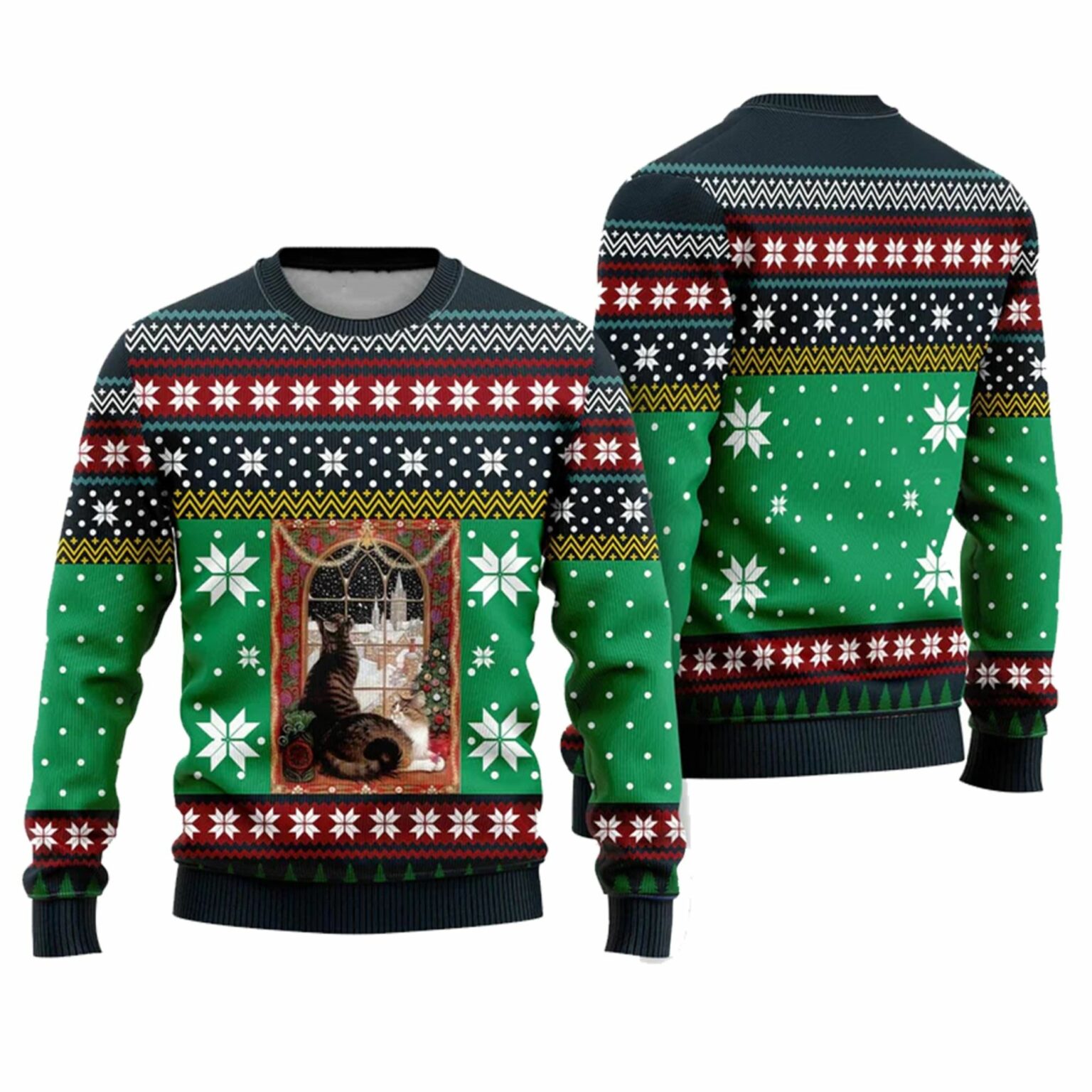 Chest Nuts Funny Ugly Christmas Sweater - Grishko