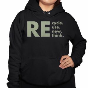 Re-Cycle Reuse Renew Rethink Shirt - Grishko.com