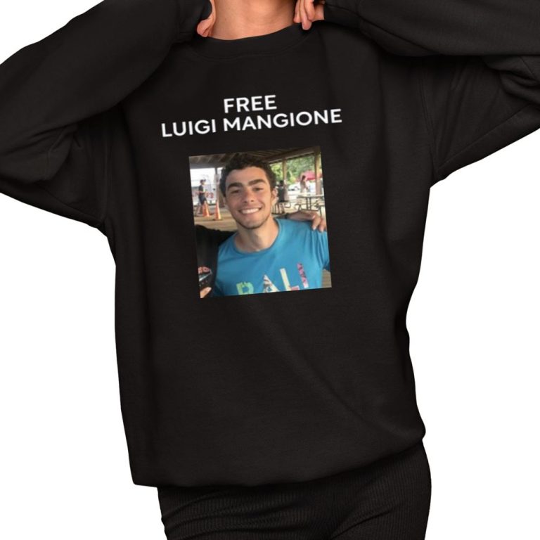 Free Luigi Mangione Shirt - Grishko.com