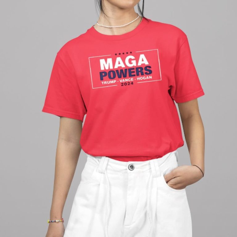 Hulk Hogan Maga Powers Trump Vance Hogan 2024 Shirt - Grishko.com