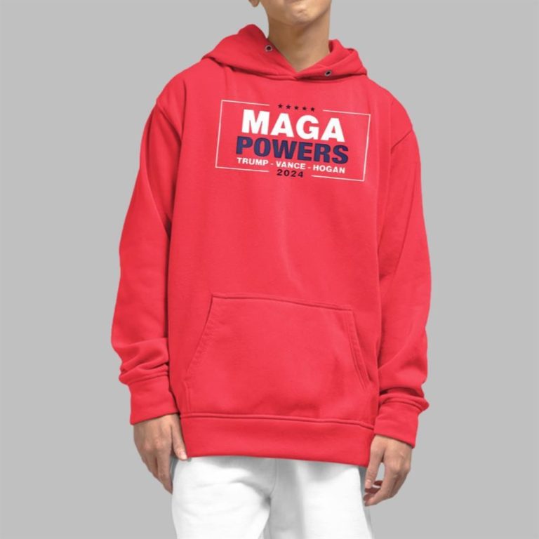 Hulk Hogan Maga Powers Trump Vance Hogan 2024 Shirt - Grishko.com
